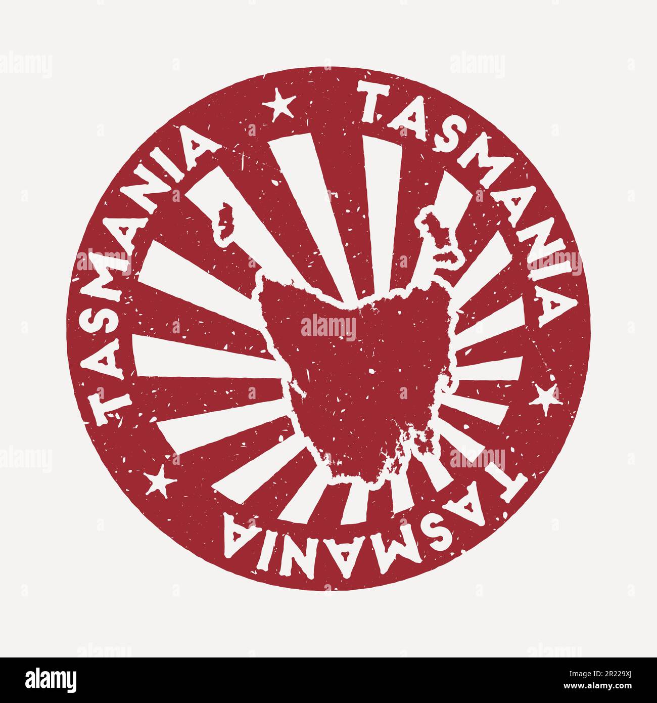 Tasmania stamp hi-res stock photography and images - Alamy