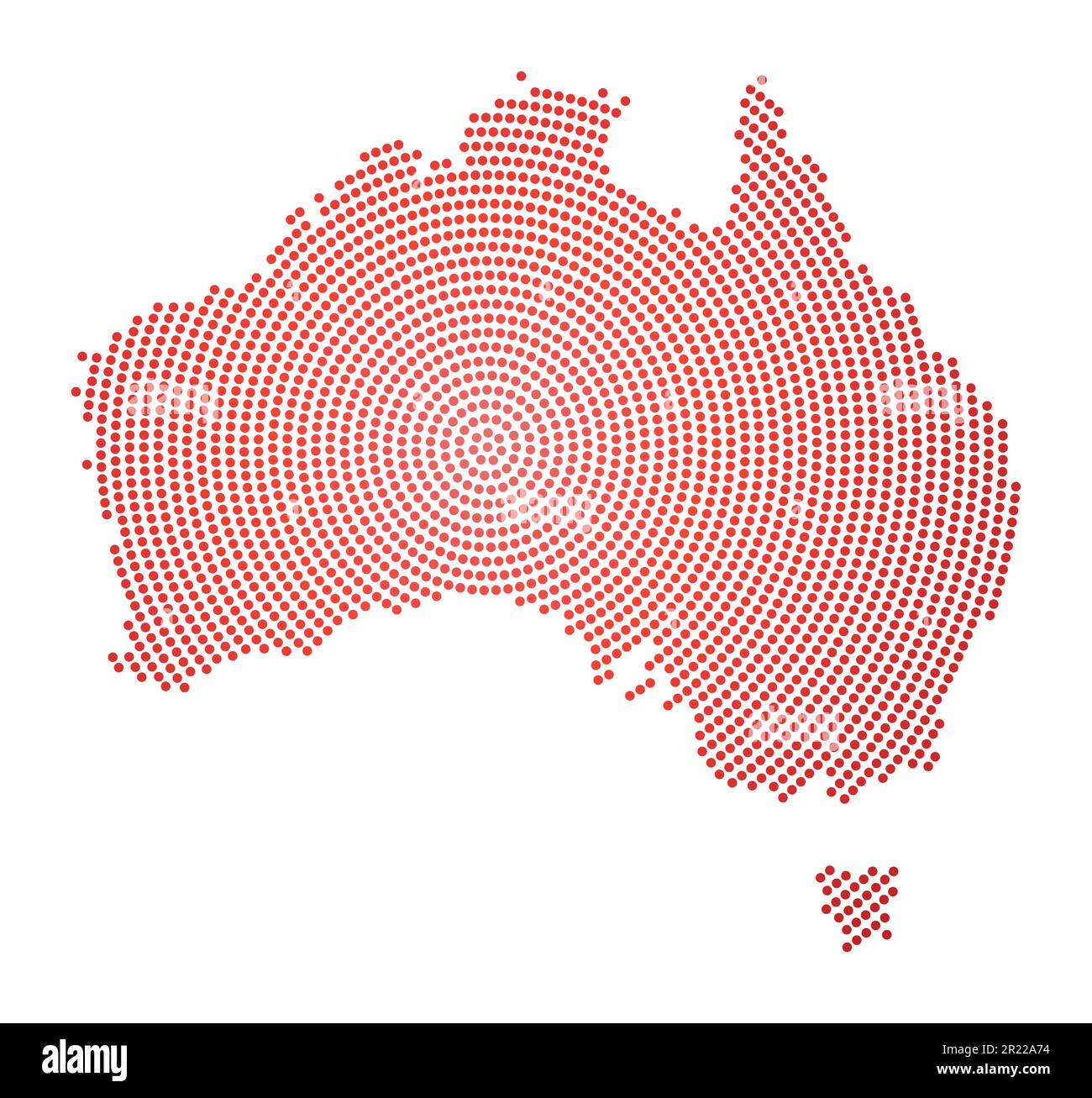 Australian map tech Cut Out Stock Images & Pictures - Alamy