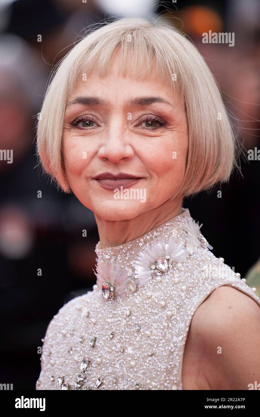 Maria de Medeiros poses for photographers upon arrival at the opening ...