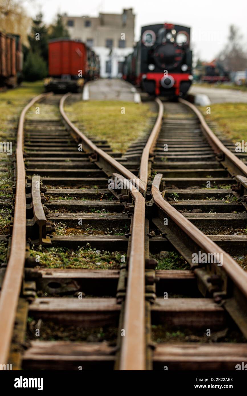 Safety railway switches hi-res stock photography and images - Alamy