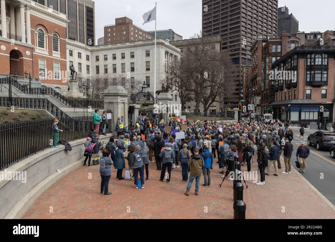 A group of people protesting for social equity and affordable housing ...