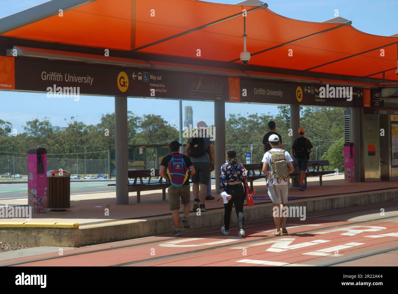 Griffith University Station, G:link, Gold Coast Light Rail, Gold Coast ...
