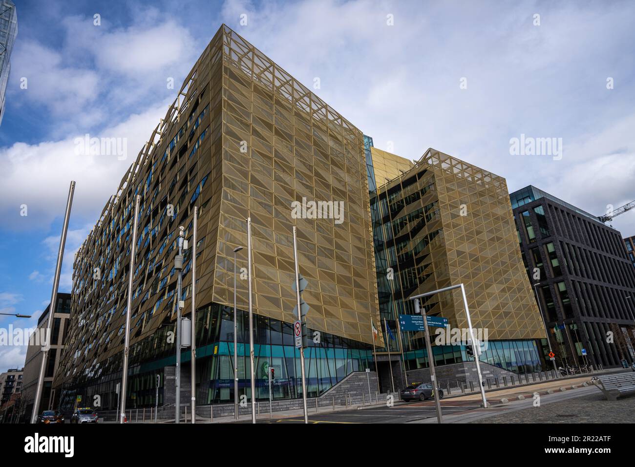 Dublin Docklands, Dublin 1, Ireland, 29th March 2023. Central Bank of ...