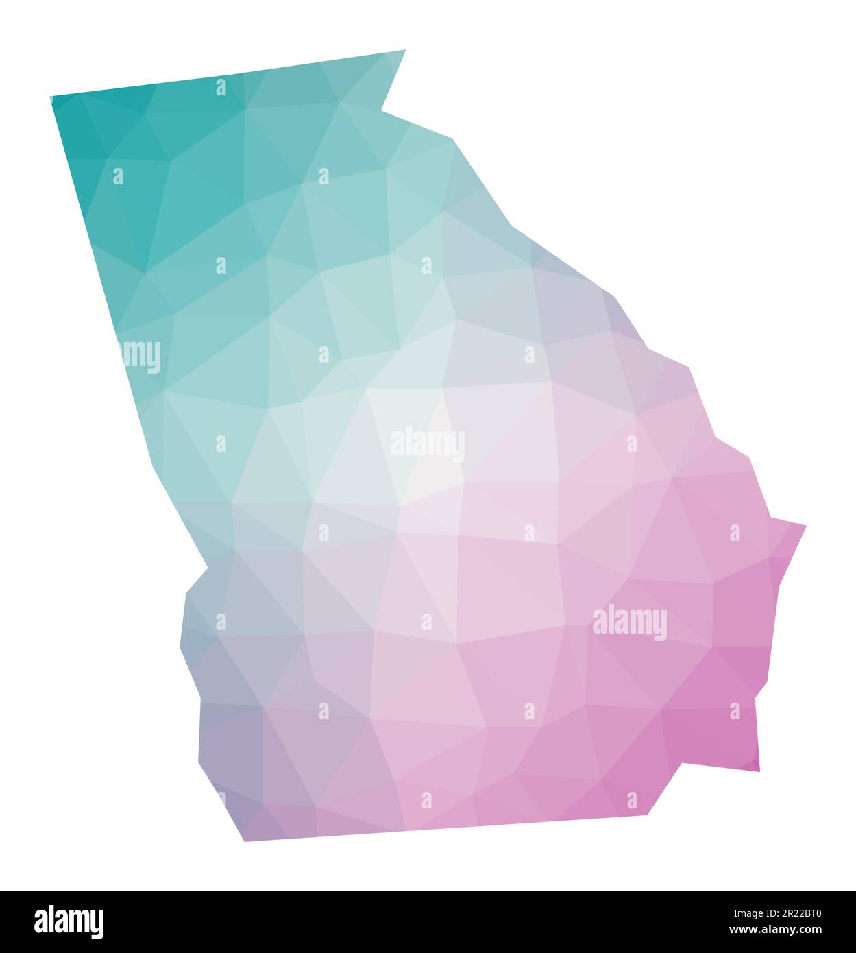 Northern georgia map Stock Vector Images - Alamy