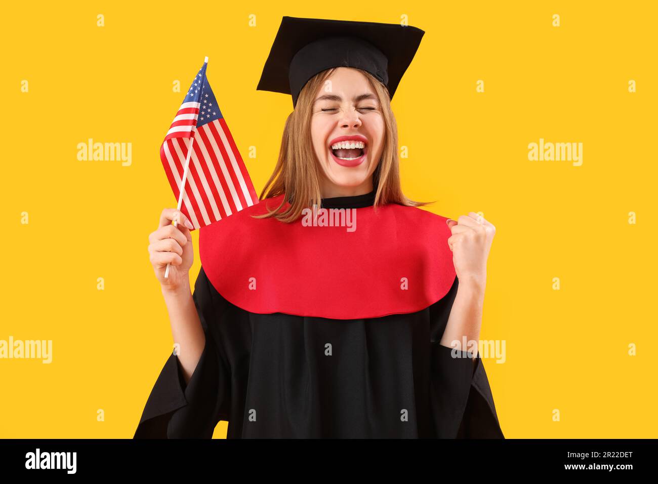 Happy graduate usa hi-res stock photography and images - Alamy