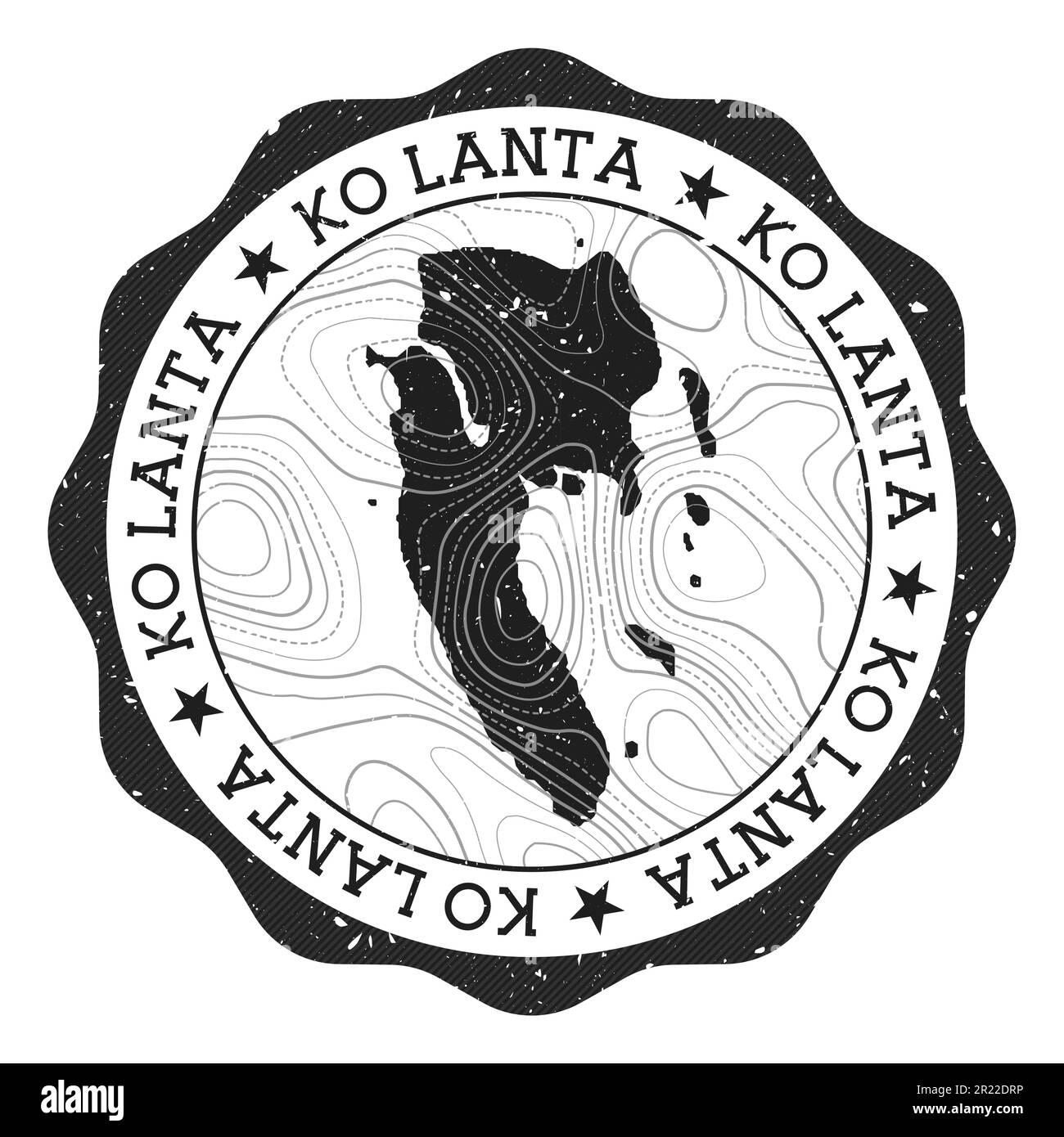 Ko lanta map hi-res stock photography and images - Alamy