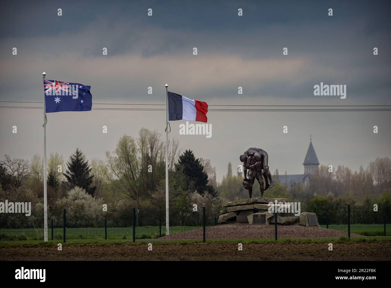 World War One memorial sites in France Stock Photo - Alamy