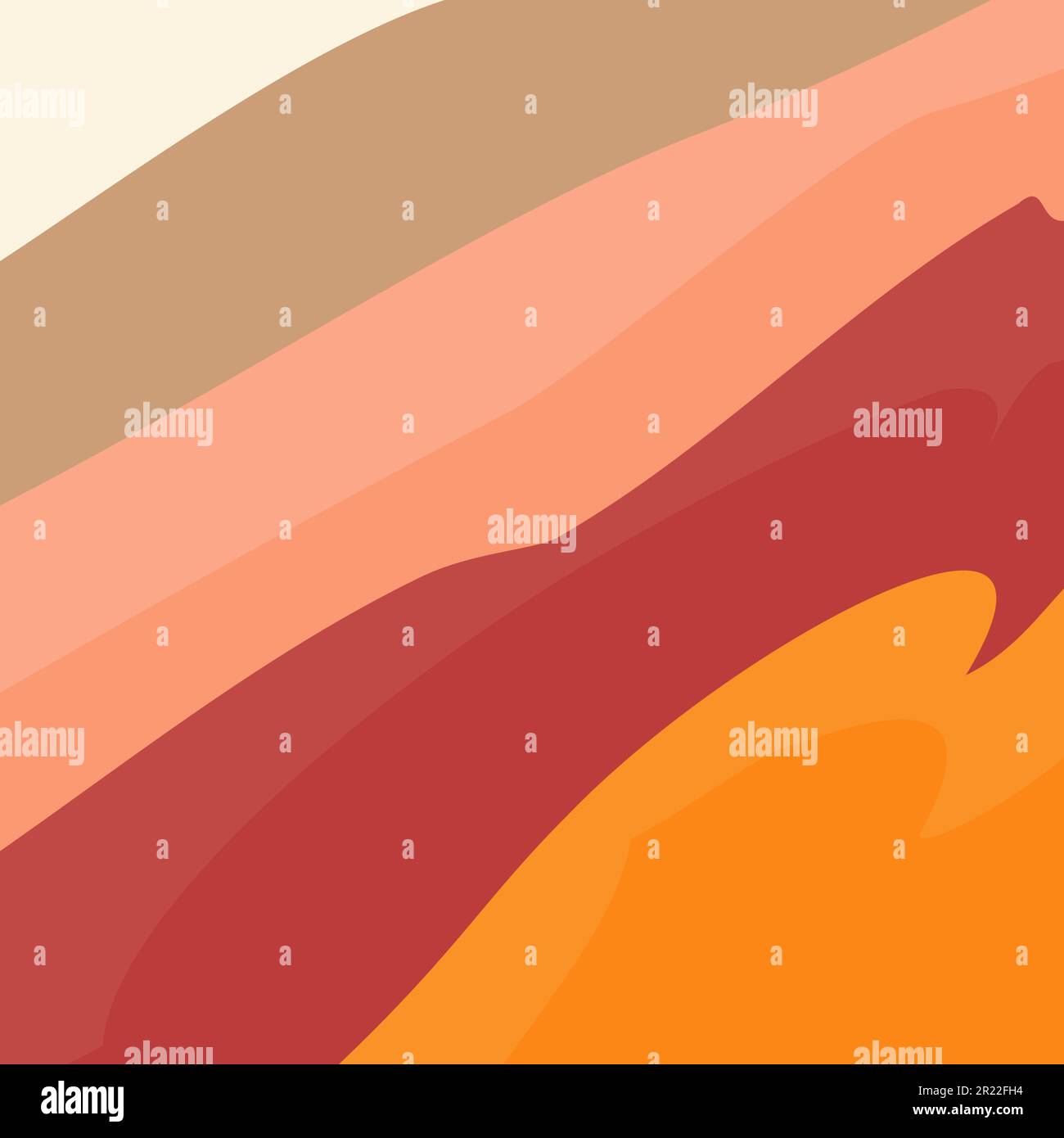 Abstract background texture of wavy lines in trendy pale autumn and ...