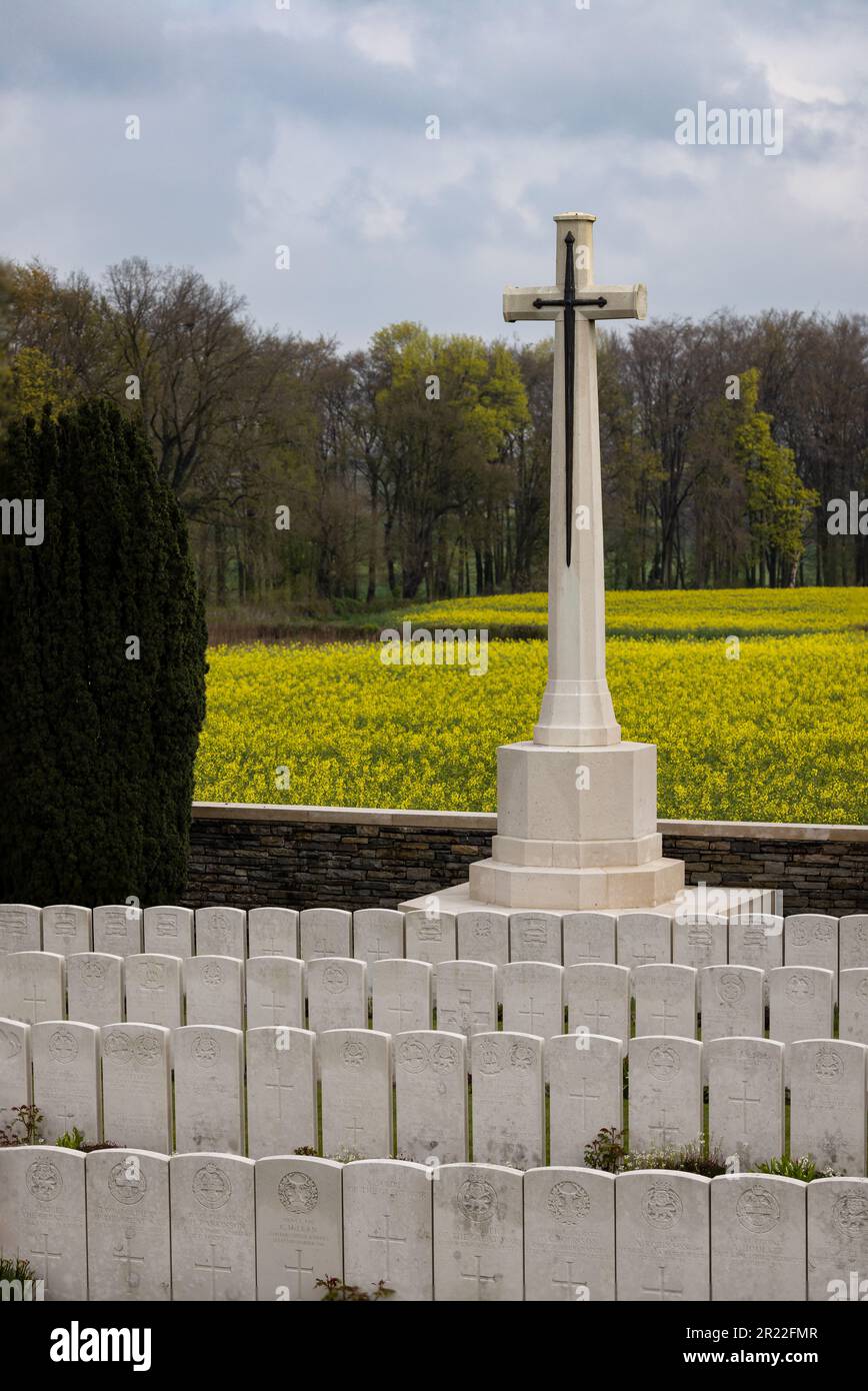World War One memorial sites in France Stock Photo - Alamy