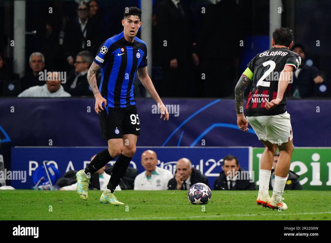 Inter milan bastoni hi-res stock photography and images - Alamy