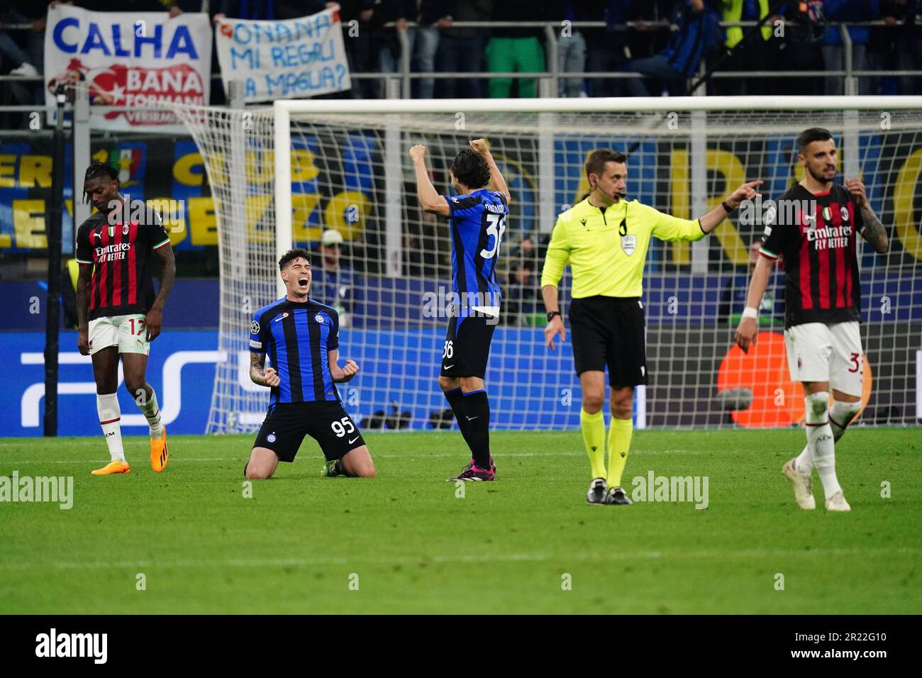 Uefa champions league football match inter hi-res stock photography and ...