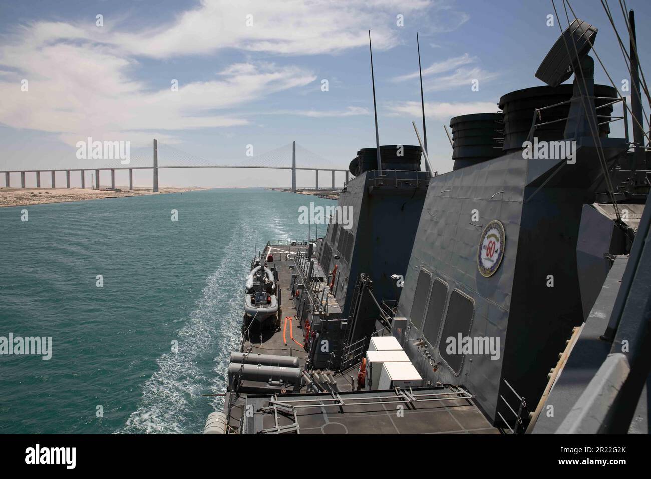 230515-N-DE439-1130 SUEZ CANAL (May 15, 2023) The guided-missile ...