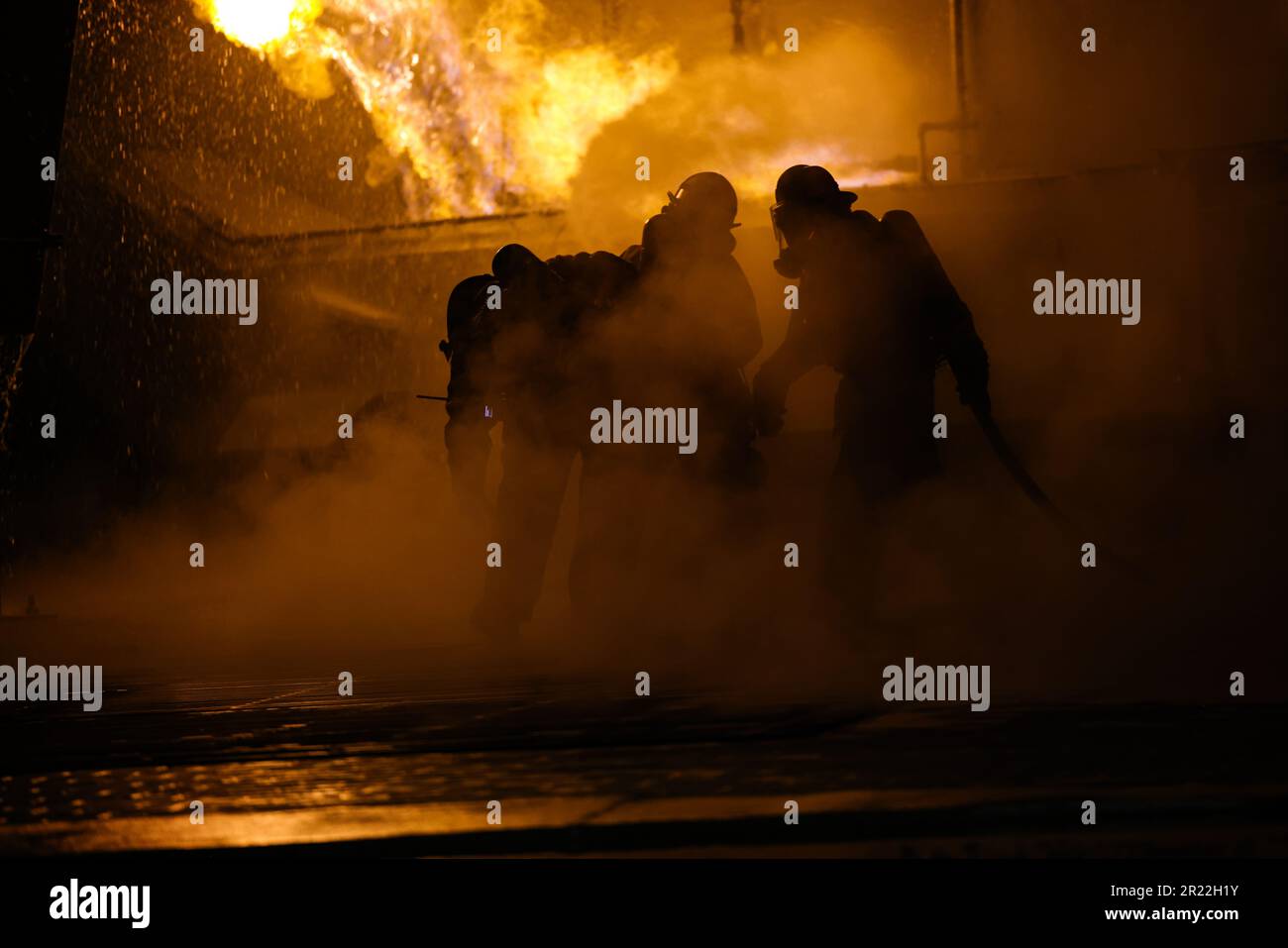 U.S. Marines with Marine Wing Support Squadron 271 and Headquarters and ...