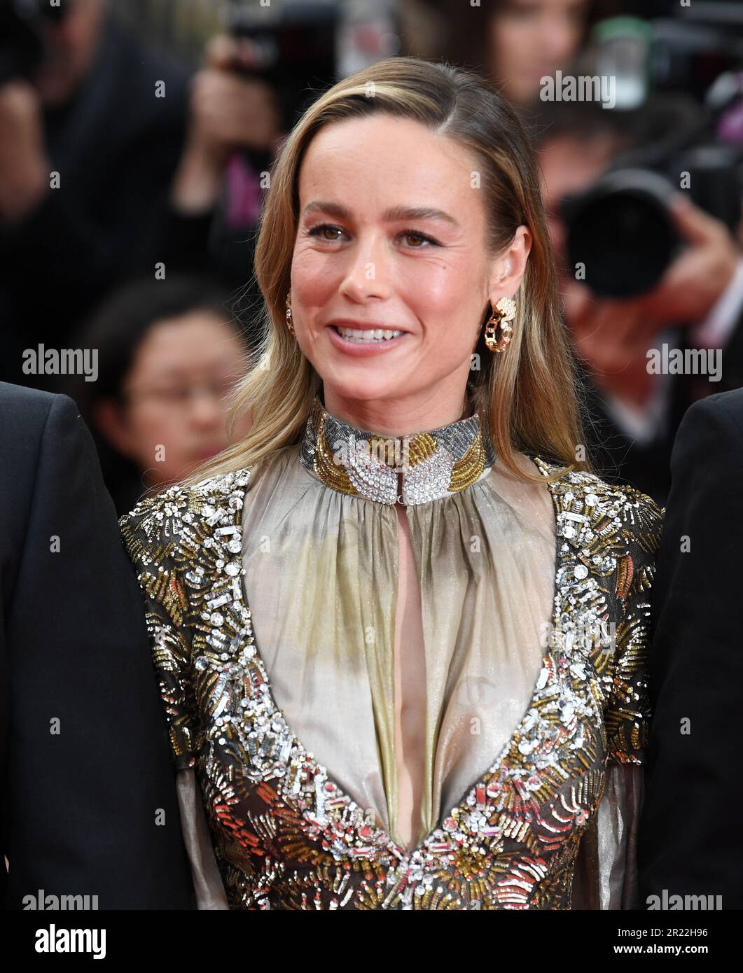 Cannes, France. 16th May, 2023. Bree Larson attends the "Jeanne du ...
