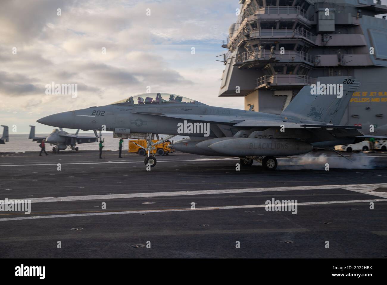 Capt. Rick Burgess, commanding officer of the first-in-class aircraft ...