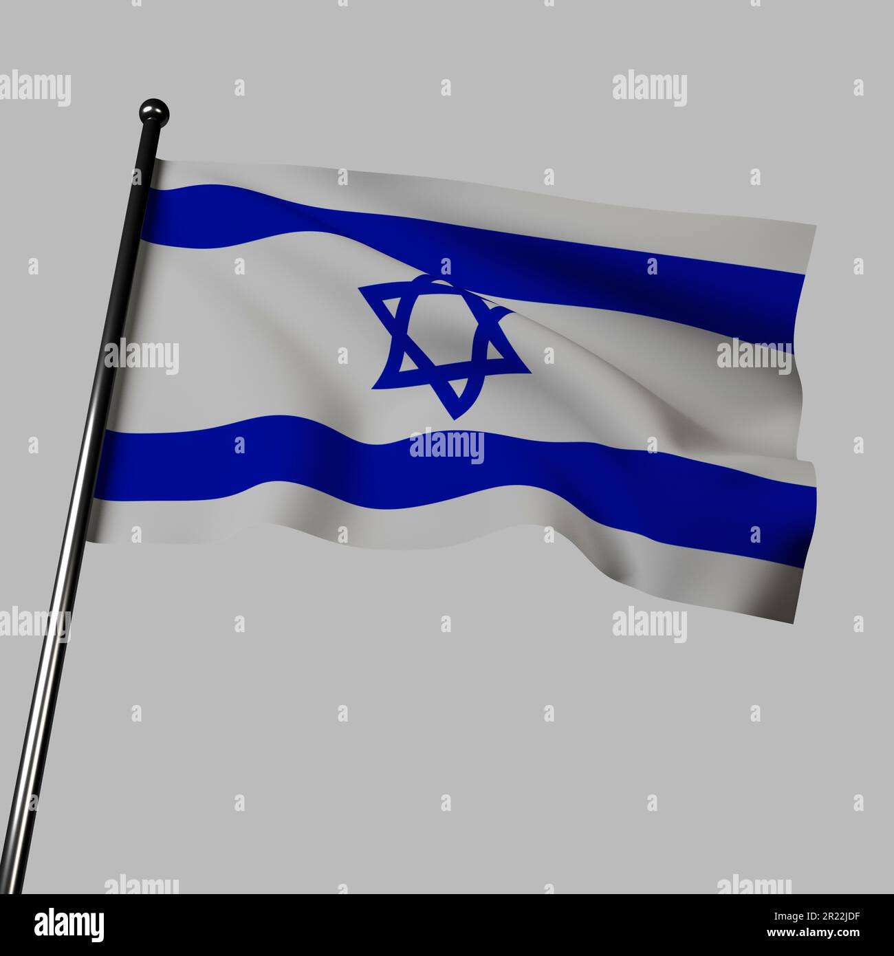 Animated Jewish Flag