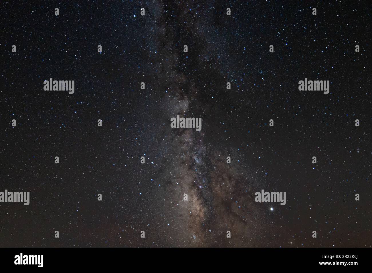 A beautiful shot of a starry milky way night sky Stock Photo - Alamy