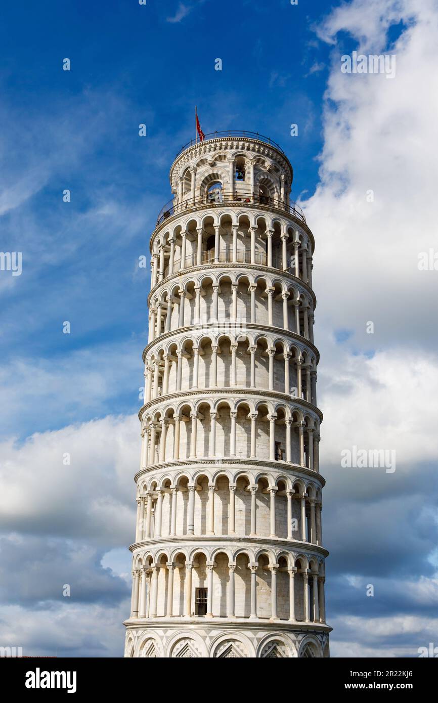 Famous Italian Pisa Tower close-up Stock Photo - Alamy