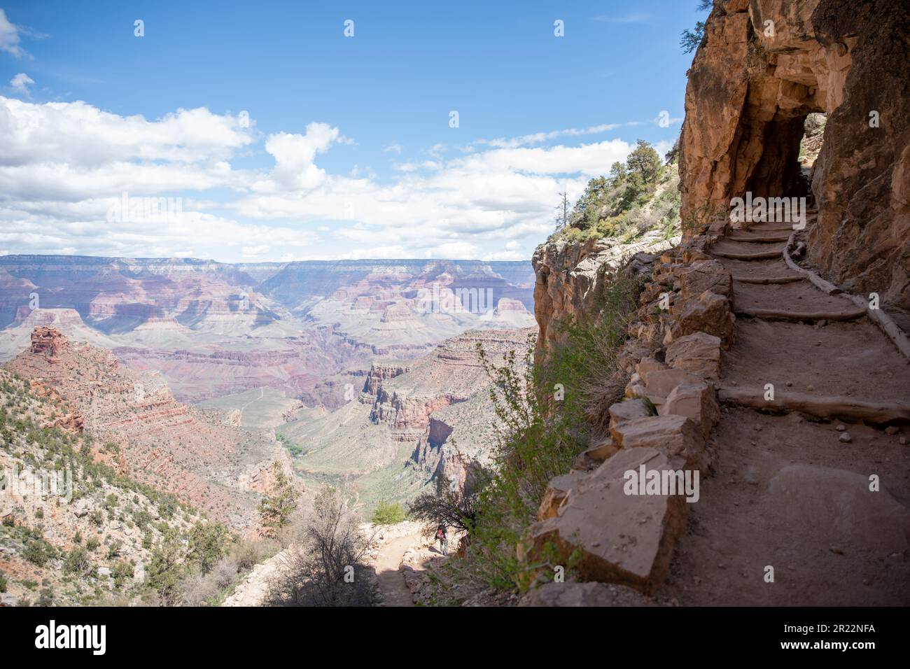 A hiking pathway with steps in Grand canyon Arizona Stock Photo - Alamy