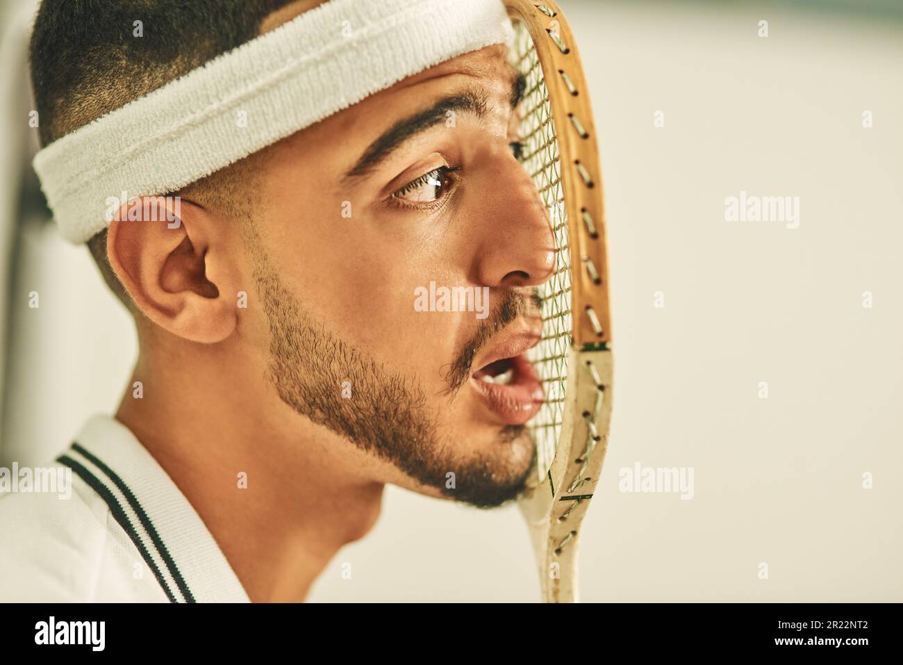 This is what happens when you smash the game. a young man pressing his ...