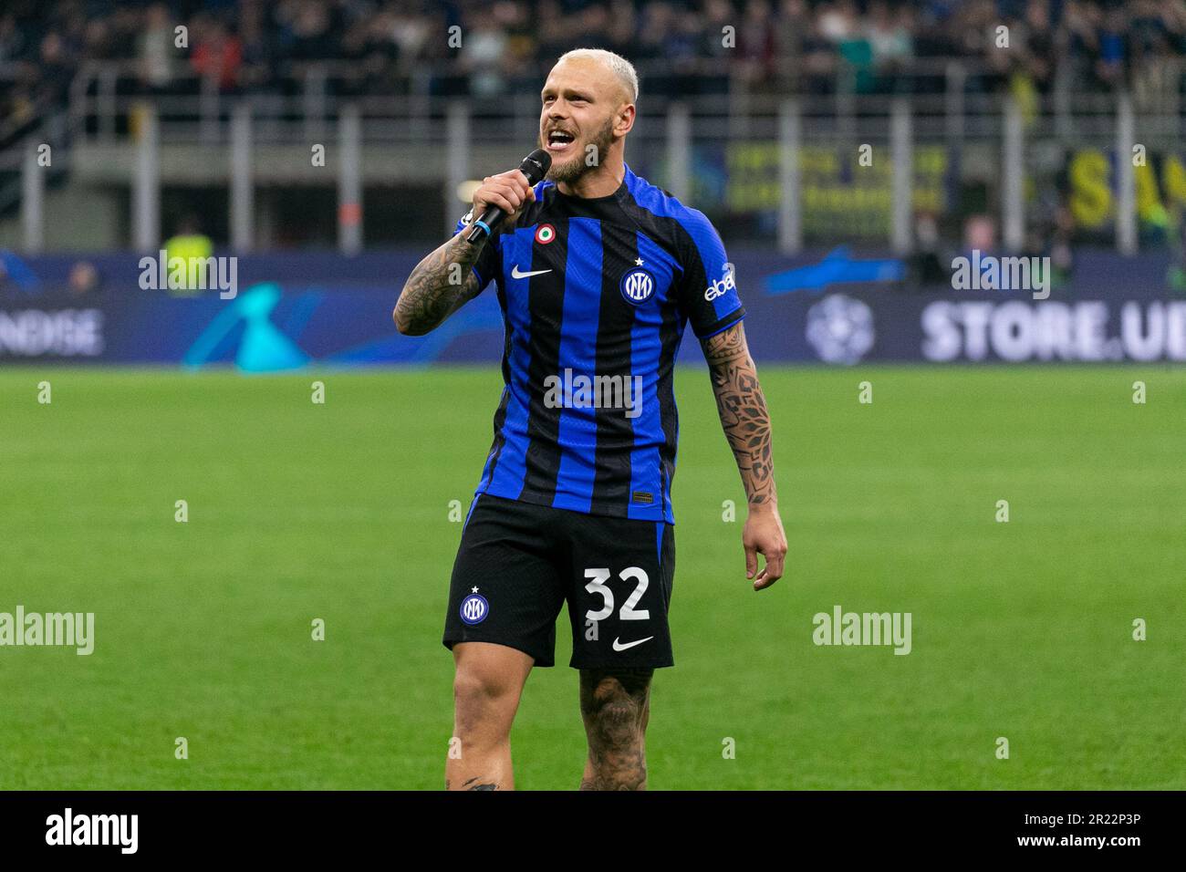 Milano, Italy - may 16 2023 - F.C. Internazionale vs A.C. Milan ...