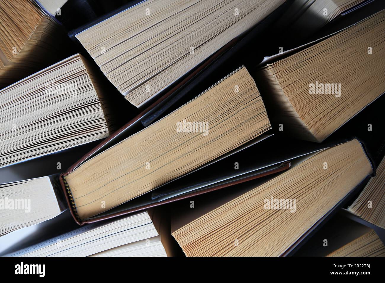 Collection of different books as background, top view Stock Photo - Alamy