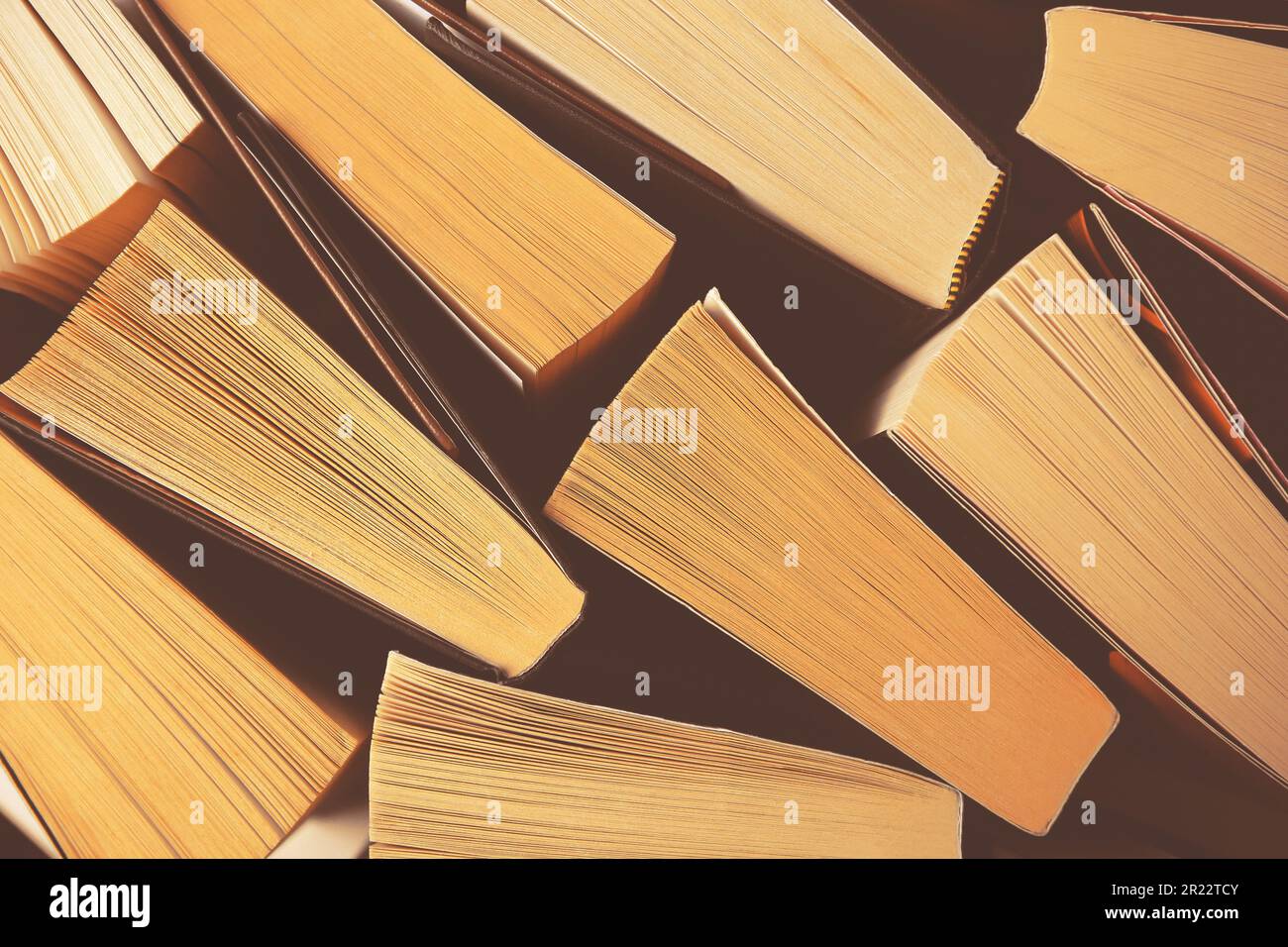 Collection of different books as background, top view Stock Photo - Alamy