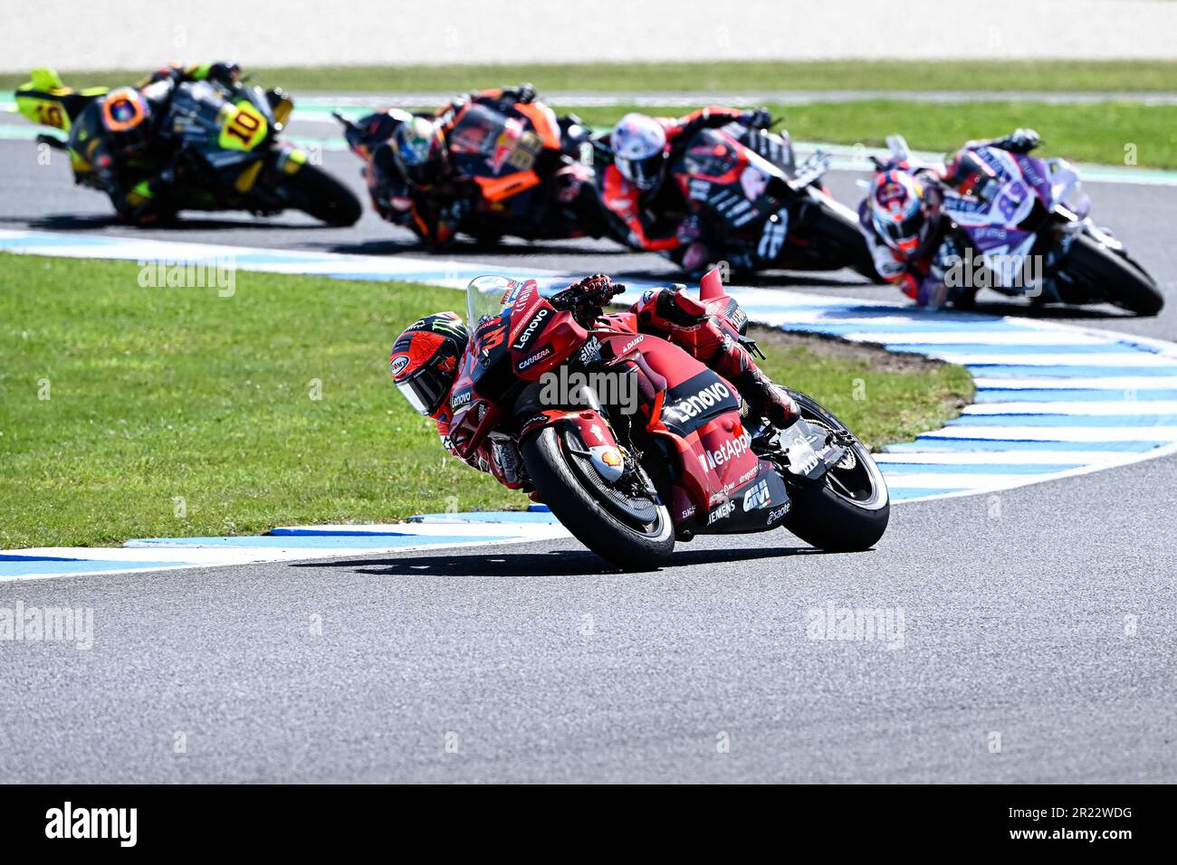 Phillip Island, Australia, 16 October, 2022. Francesco Bagnaia of Italy ...