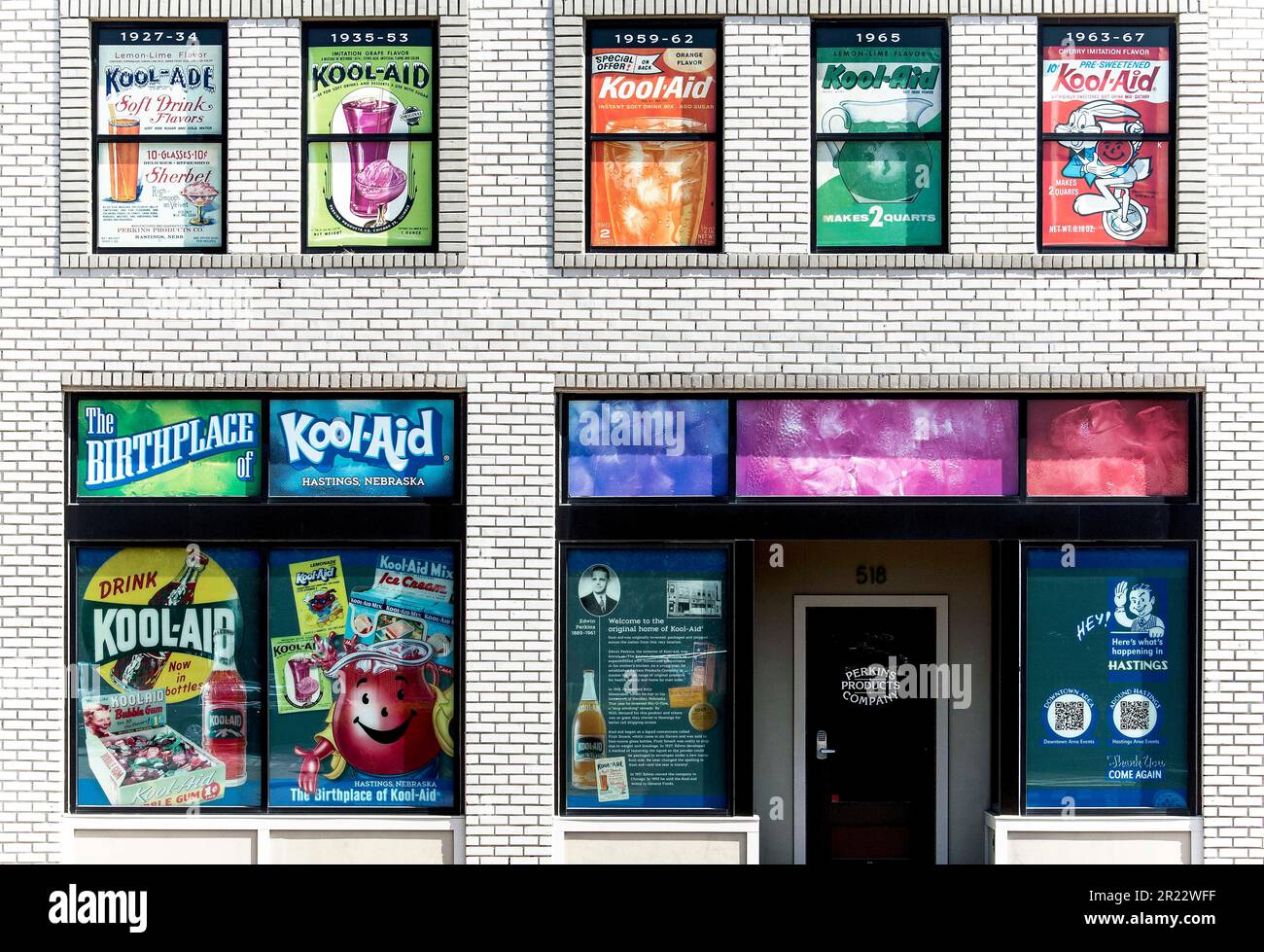 Hastings, Nebraska, USA. 16th May, 2023. The building in downtown ...