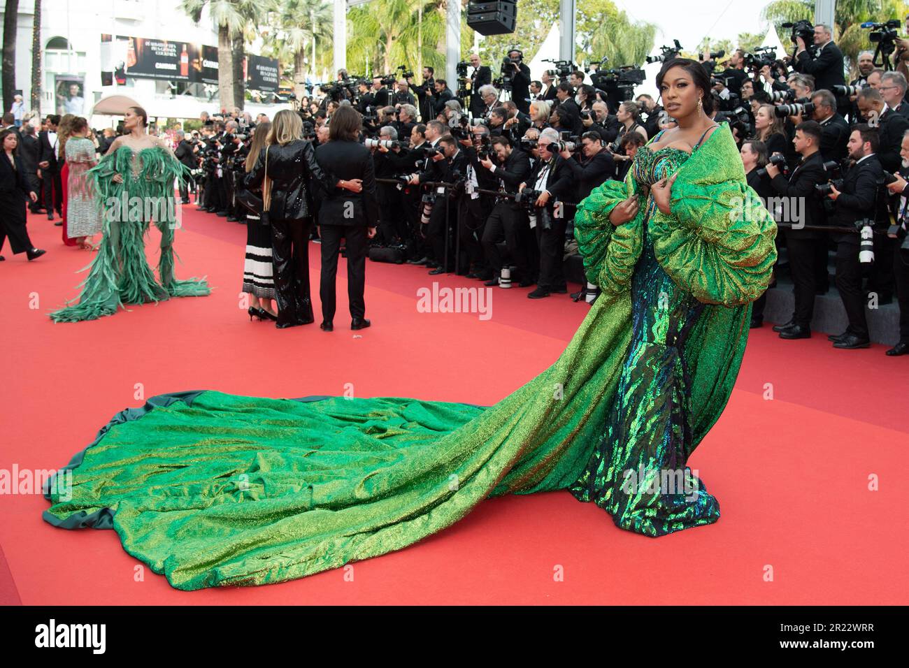 Chika attending the Opening Red Carpet and Jeanne du Barry Premiere as ...