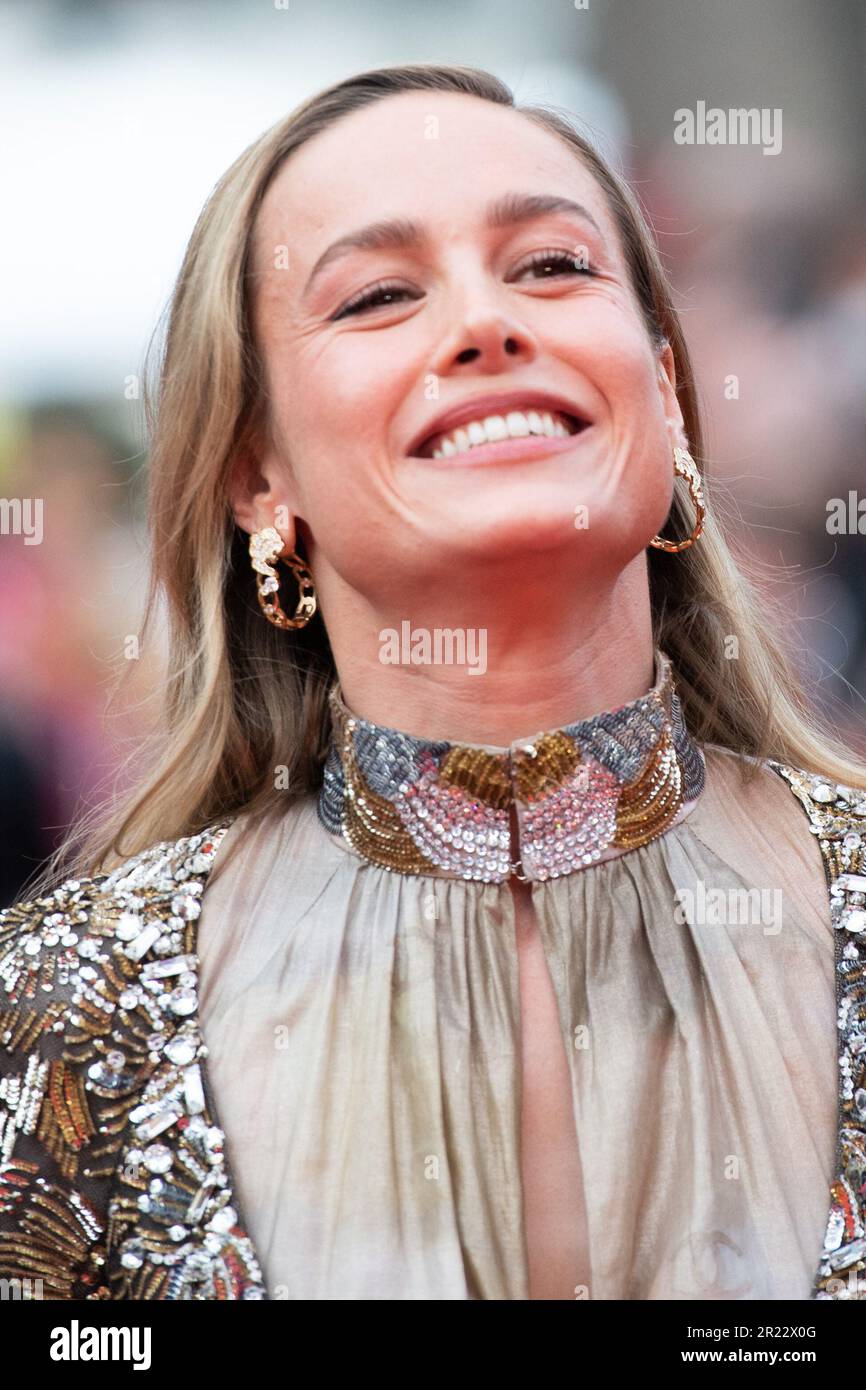 Brie Larson attending the Opening Red Carpet and Jeanne du Barry ...
