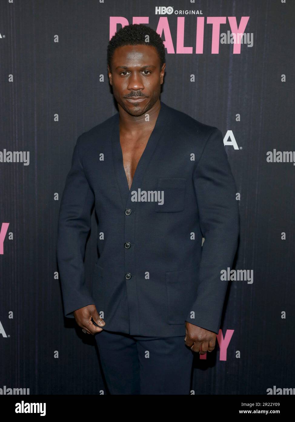 Actor Marchant Davis attends the premiere of HBO Films' "Reality" at ...