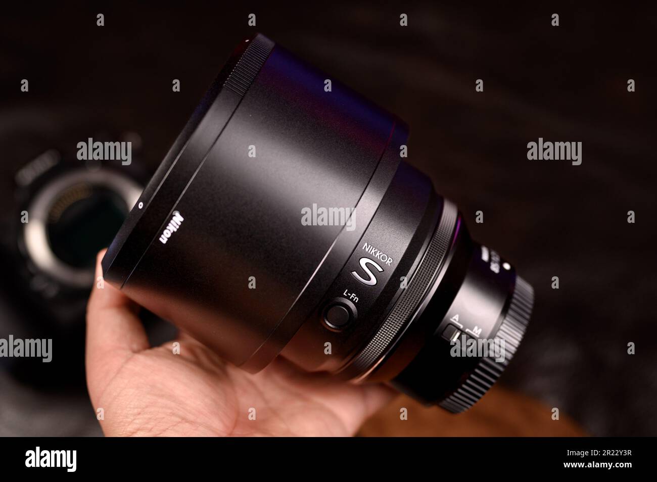 HCMC, Vietnam - Apr 2023. Nikon Nikkor z 85mm lens photos for editorial use only Stock Photo - Alamy