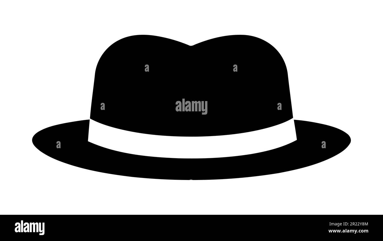 Vintage old hat. Male head cap. Old fashion clothes. Elegent hat ...