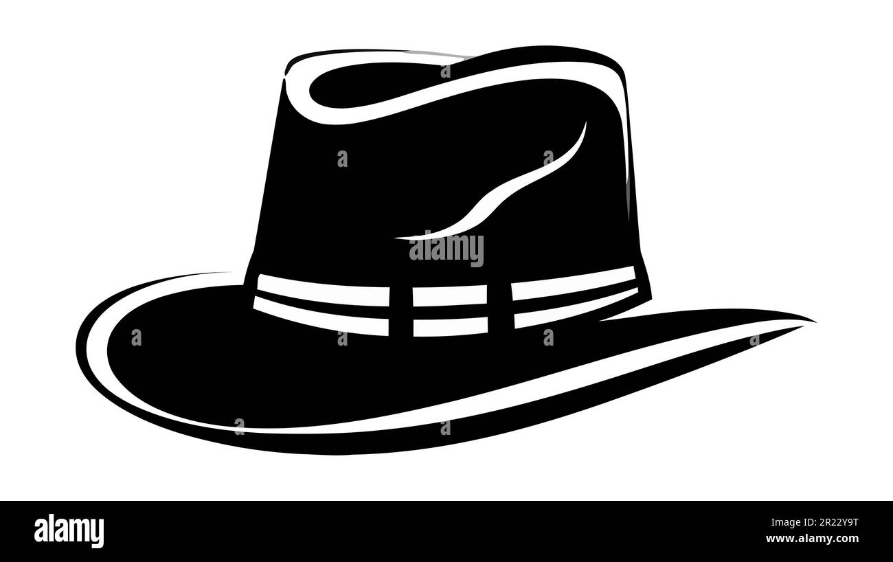 Vintage old hat. Male head cap. Old fashion clothes. Elegent hat ...