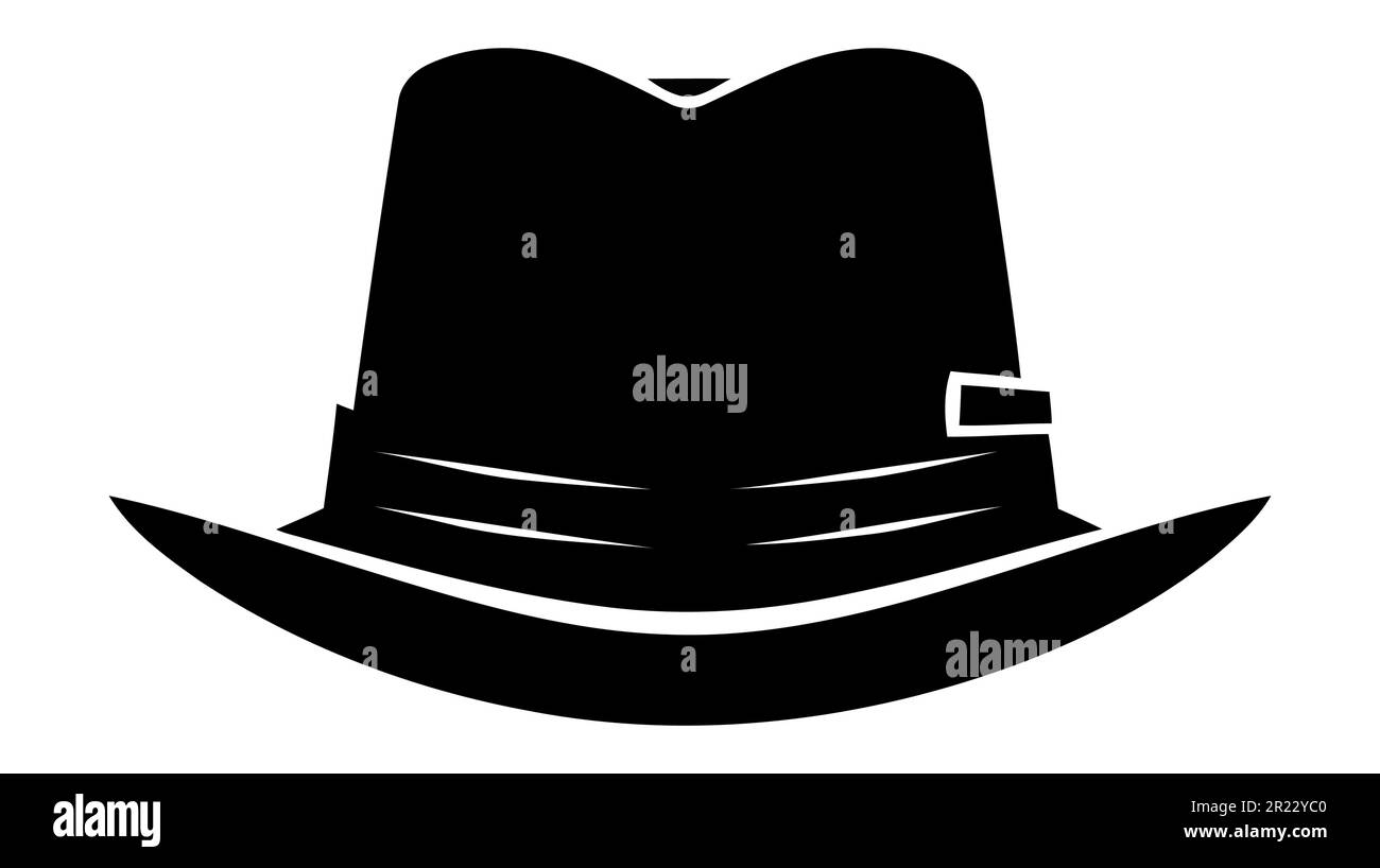 Vintage old hat. Male head cap. Old fashion clothes. Elegent hat ...