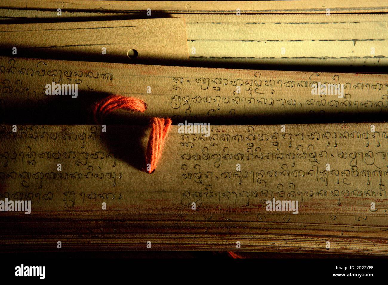 Bali ancient manuscripts hi-res stock photography and images - Alamy
