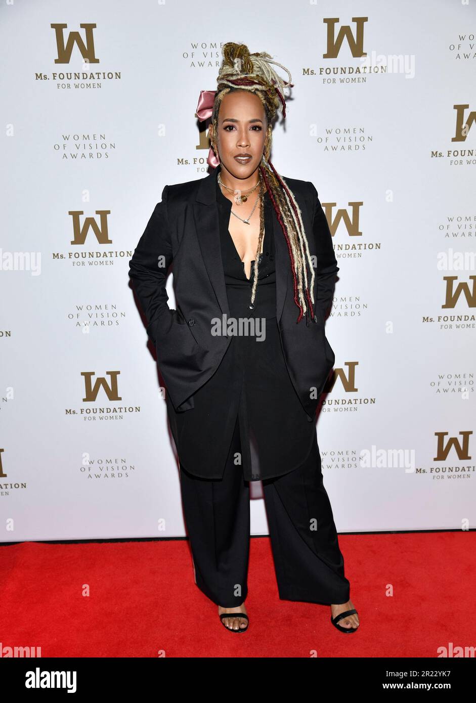 Angelique Roche attends the Ms. Foundation's Women of Vision Awards at ...