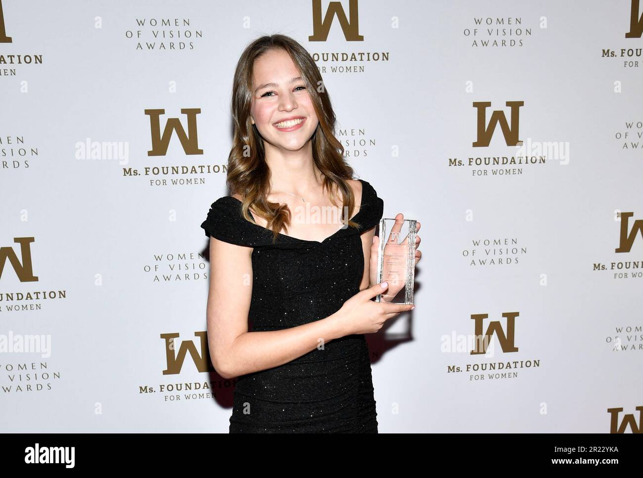 Honoree Rebecca Bruesehoff attends the Ms. Foundation's Women of Vision ...