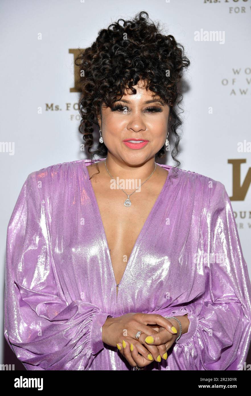 Angela Yee attends the Ms. Foundation's Women of Vision Awards at the ...