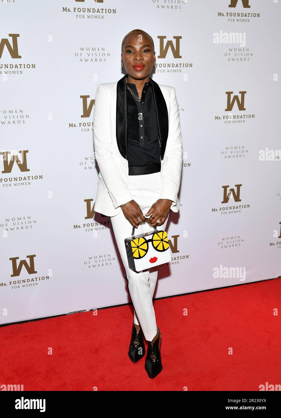Luvvie Ajayi Jones attends the Ms. Foundation's Women of Vision Awards ...