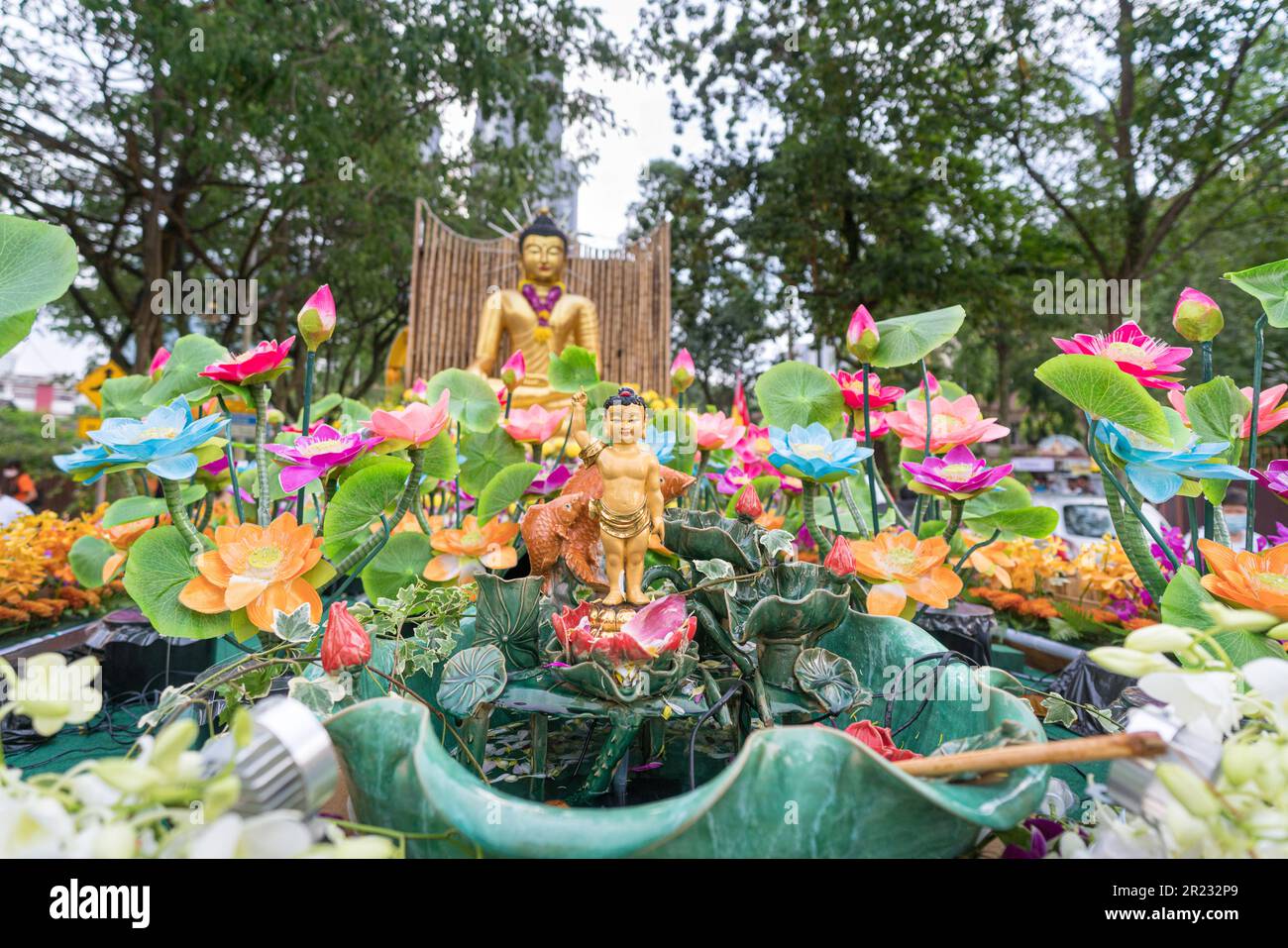 Happy wesak day hi-res stock photography and images - Alamy