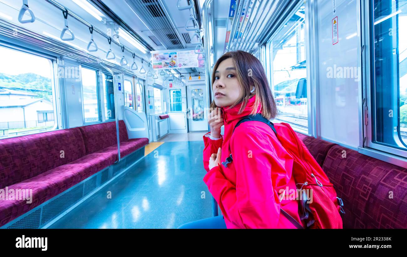 Asian woman passenger hi-res stock photography and images - Alamy