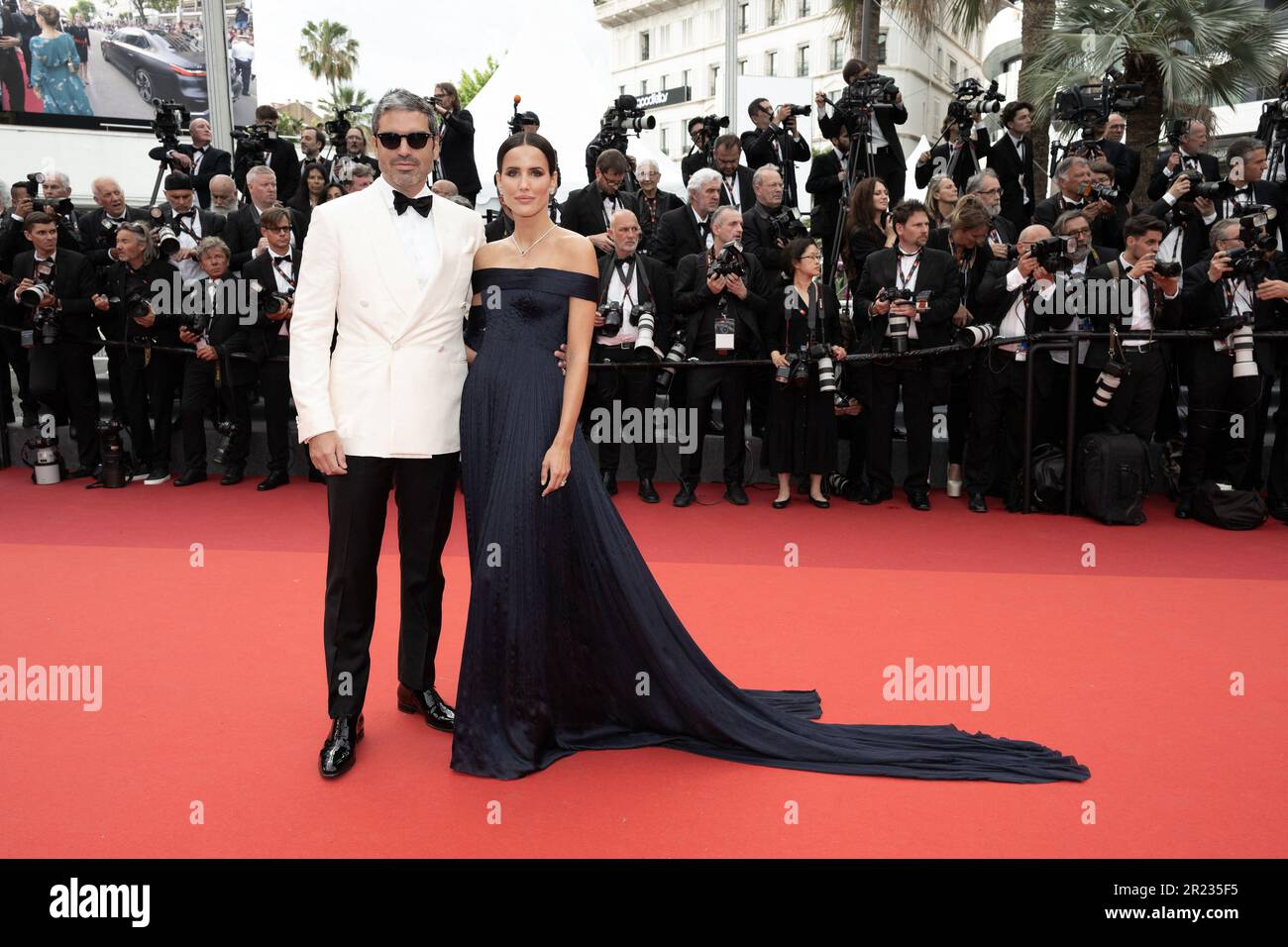 Matthias Schweighofer and Ruby O. Fee attend the screening of Jeanne du ...