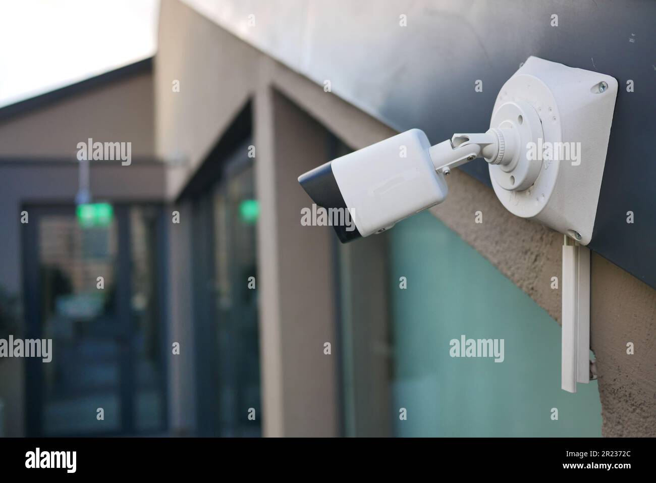 CCTV security camera operating outdoor Stock Photo - Alamy