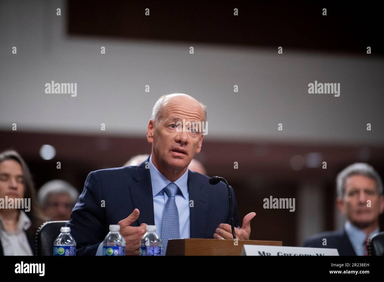 Washington, United States. 16th May, 2023. Gregory W. Becker, Former ...