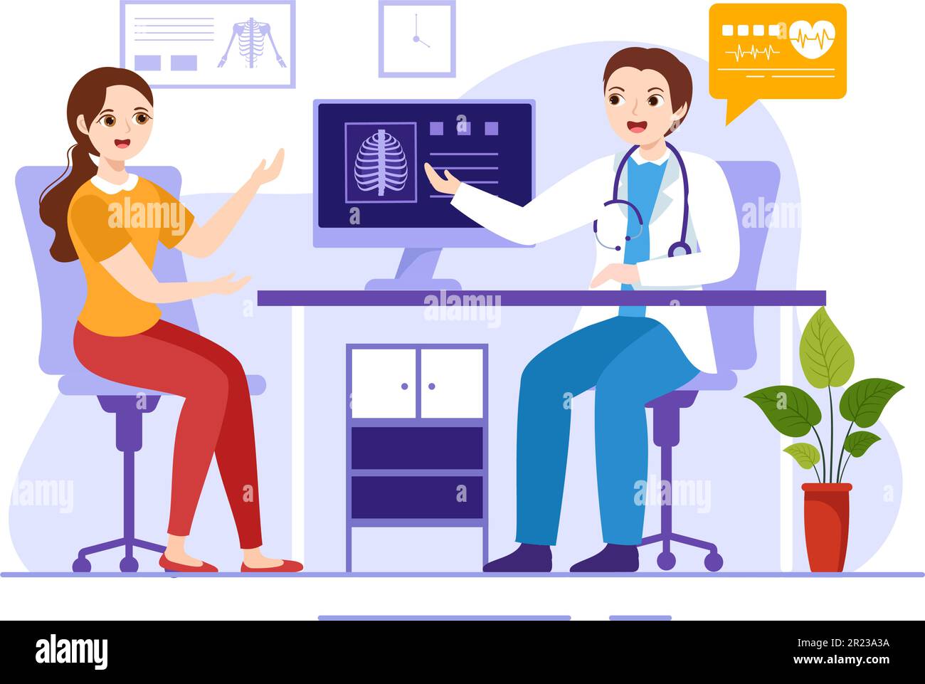 Anamnesis System Vector Illustration for Information About the Disease ...