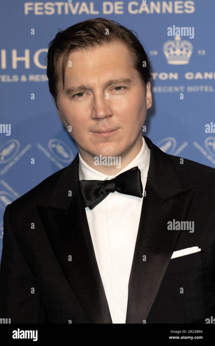 Cannes, France. 17th May, 2023. Member of the Jury Paul Dano attends the opening ceremony gala ...