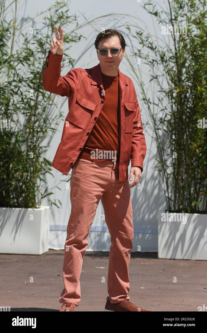 Cannes, France. 16th May, 2023. Paul Dano arrives to the jury photocall as part of the 76th ...