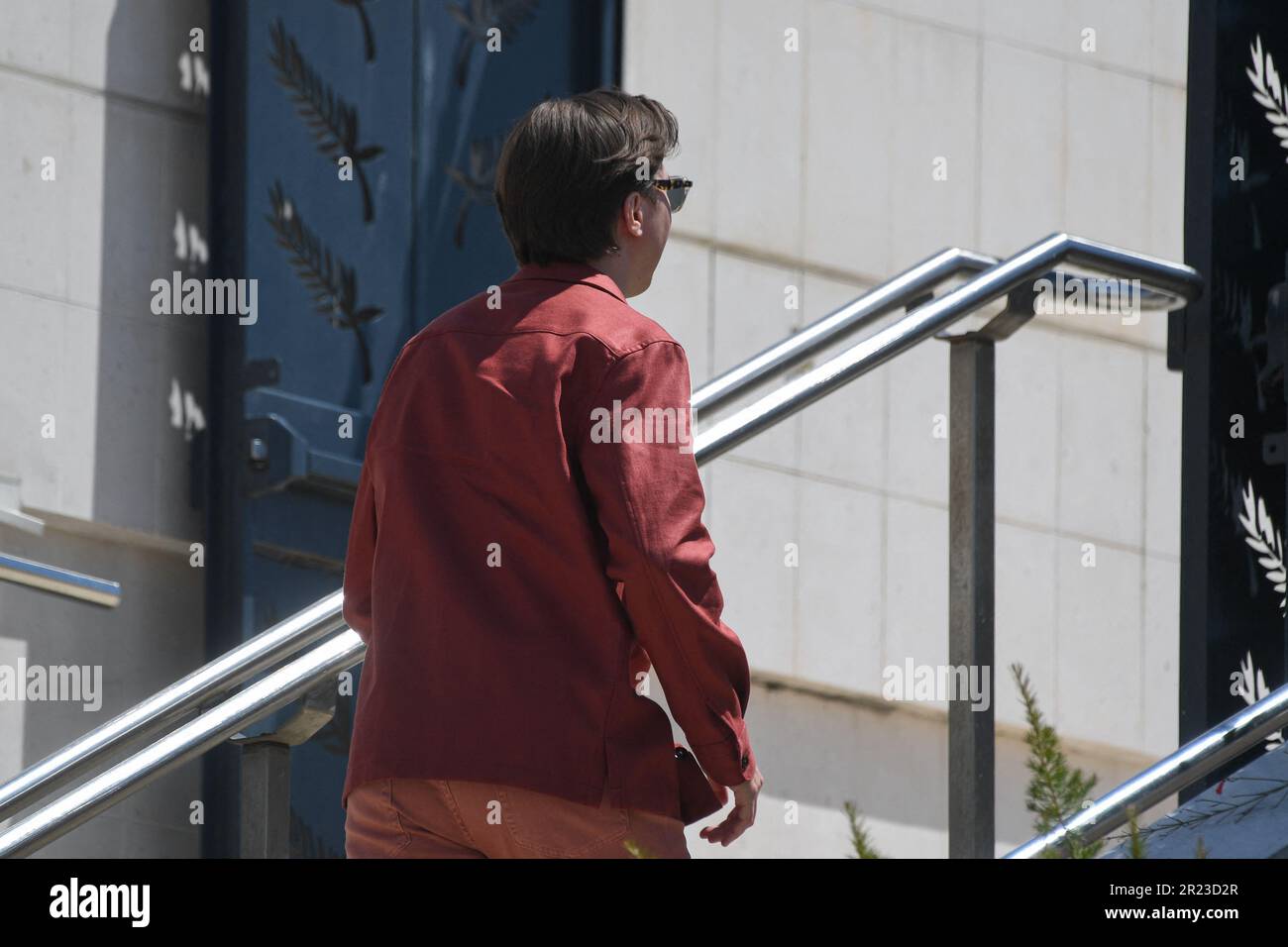 Cannes, France. 16th May, 2023. Paul Dano arrives to the jury photocall as part of the 76th ...